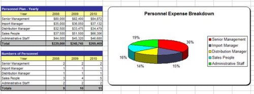 Gift Basket Company Business Plan - MS Word/Excel