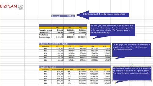 Gift Basket Company Business Plan - MS Word/Excel