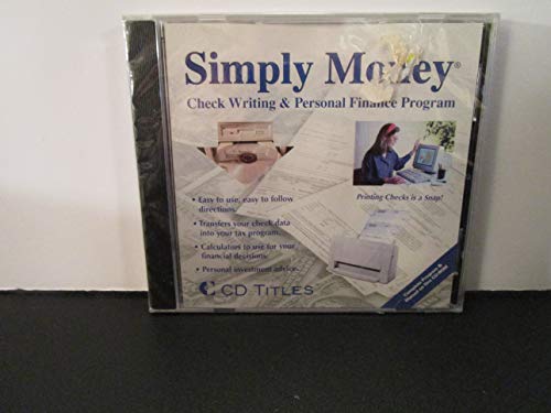 Simply Money - CD Titles - Win 3.1, 95, 98, 98SE