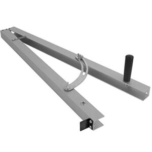 fulton taper cutting jig for creating tapered angles up to 15 degrees on your table saw 24 inch long aluminum rails with scale and stop