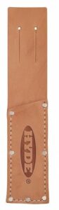 sheath, knife, 1 pocket, 2in.w., tan