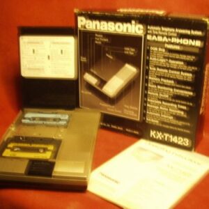 Panasonic KX-T1423 Dual Tape Answering Machine EASA-PHONE AUTO-LOGIC