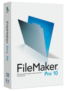 acad filemaker pro 10