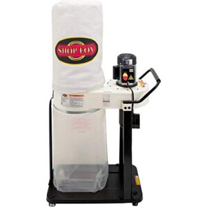 shop fox portable w1727 1 hp dust collector