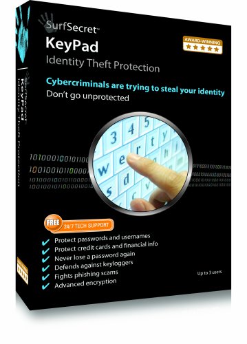 SurfSecret KeyPad Identity Theft Protection