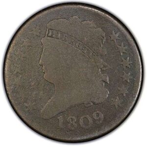 1793-1857 US Half Cent