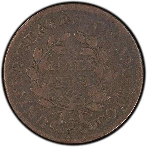 1793-1857 US Half Cent