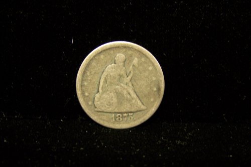 1875-S Twenty Cents Piece Coin Fine