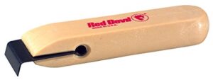 red devil 3010 1" single-edge paint scraper,beige