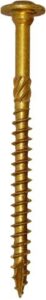 grk 772691121370 fasteners-96025 rss-185 10 by 3-1/8-inch structural, 50 screws per package-772691121370, gold, 50 count