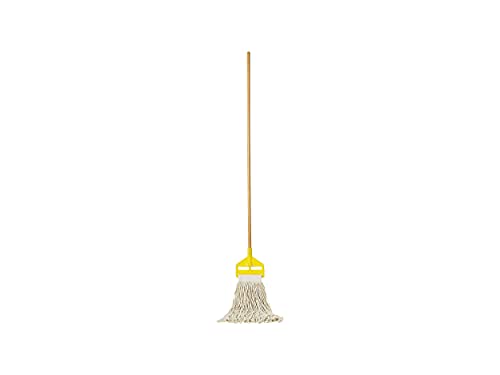 Rubbermaid Commercial H116 Invader Side-Gate Wood Wet-Mop Handle, 1 Dia X 60, Natural