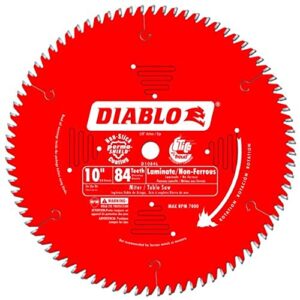 freud d1084l 10" dia 84t tcg saw blade w/5/8" arbor