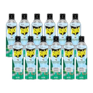 raid yard guard mosquito fogger (pack of 12)