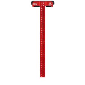 Woodpeckers T-Square with Rack-It Mount, 32 Inch, Aluminum, For Precision Woodworking