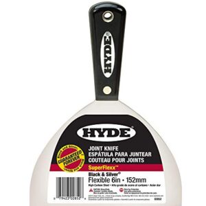 HYDE Black and Silver 02852 6" XtraFlex Joint Knife, 6-Inch