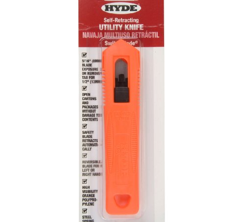 42056 Knife Utility Self Retracting 1002745 Hyde Mfg