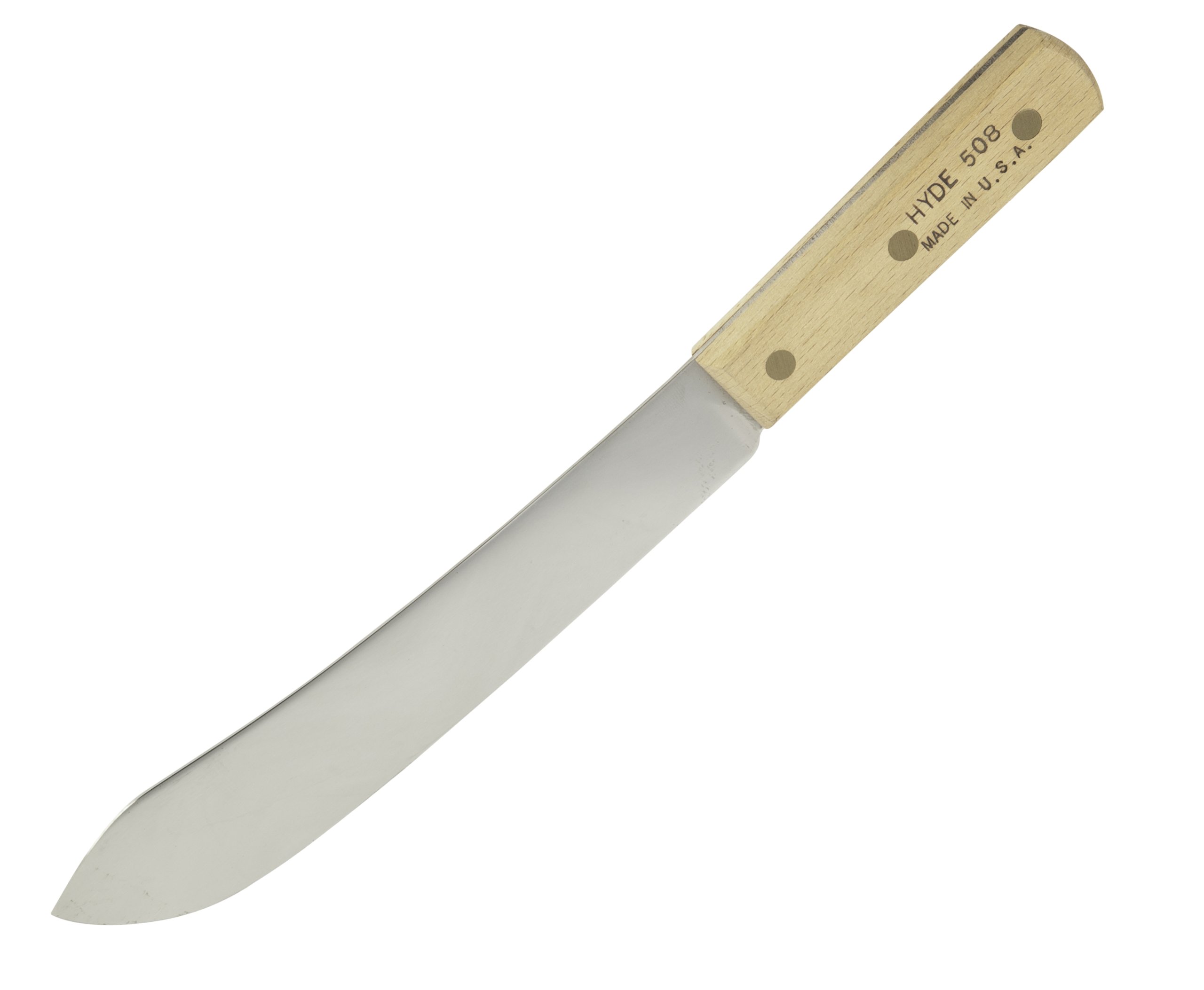 Hyde Tools 68060 8-Inch Flat Ground Butcher 508 Knife