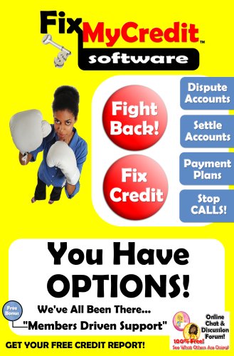 Fix My Credit Software 2009