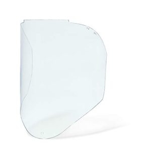 uvex s8550 clear uncoated replacement visor, polycarbonate