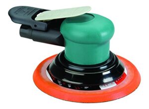 dynabrade (59025) dynorbital-spirit 6" (152 mm) diameter random orbital sander, non-vacuum | proportionate 3/16" (5 mm) diameter orbit | 12000 rpm pneumatic motor