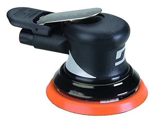 Dynabrade (56815) Dynorbital Supreme 5" (127 mm) Diameter Random Orbital Sander, Non-Vacuum | Proportionate 3/16" (5 mm) Diameter Orbit | 12000 RPM Pneumatic Motor