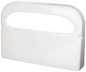 winco tsc-10 toilet seat cover dispenser, half-fold,white,medium