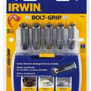 IRWIN Bolt Extractor Set for Deep Well Bolts, 5-Piece (3094001)