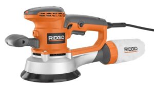 ridgid r2611 sander, 6-inch vs random orbit sander