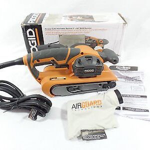 RIDGID R2740 Heavy Duty Variable Speed Belt Sander 3 in. x 18 in