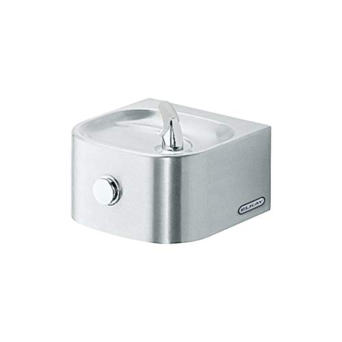 Elkay Soft Sides Single Fountain Non-Filtered Non-Refrigerated, Stainless, 1.25