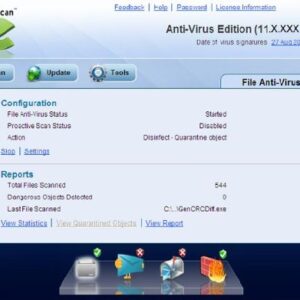 eScan AntiVirus Edition for Home Users 1 User 2 Years