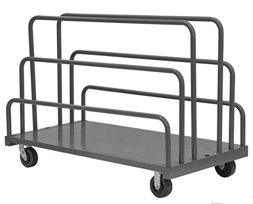 Durham 14 Gauge Steel Adjustable Panel Moving Truck, APT-2436-95, Gray