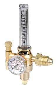 victor technologies 0781-2731 hrf-2425 medium duty flow meter cylinder argon/argon/carbon dioxide mix/helium regulator, 10-50/20-150 scfh flow range