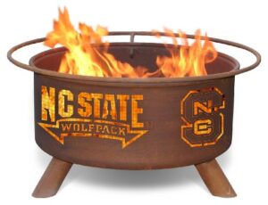 patina products f237, 30 inch north carolina state fire pit