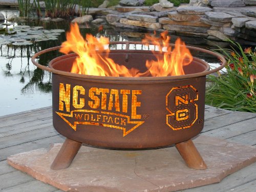 Patina Products F237, 30 Inch North Carolina State Fire Pit