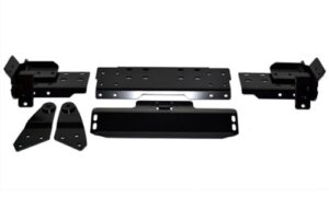 warn 80681 provantage atv front mount plow kit , black