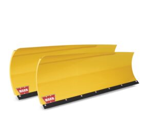 warn 80954 tapered plow blade, 54" length, yellow