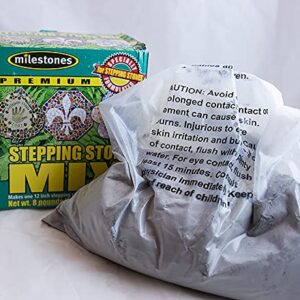 Midwest Products Milestones Premium Stepping Stone Cement Mix 8 Pound Box for Stepping Stone Kits - 903-16102