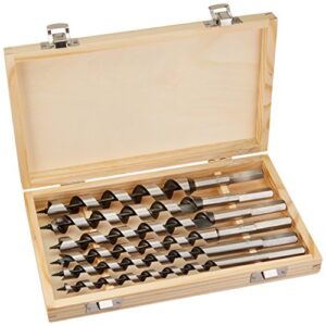 pit bull chiau0600 9-inch auger drill bit set, 6-piece