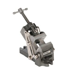 Angle Vise, Swivel, 2-7/16 In W, 2.5 In D