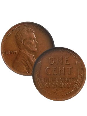 1914 Lincoln Wheat Cent Penny