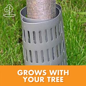 EasyFlex 1131-6C Tree Trunk Protector, 6 Count (Pack of 1), Gray