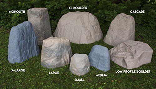 Emsco Group 2181 Large – Lightweight Landscape Rock-Resin, Sandstone