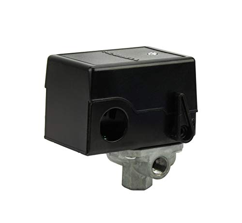 Pressure switch for air compressor made by Furnas / Hubbell 69JF7LY2C 95-125 Four port w/ unloader & on/off lever