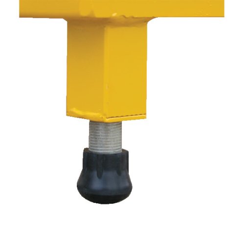 Vestil AHW-L-1936 Steel Adjustable Work-Mate Stands 35-1/4 in. x 19-9/16 in. x 6-3/4 in. 500 Lb. Capacity Yellow