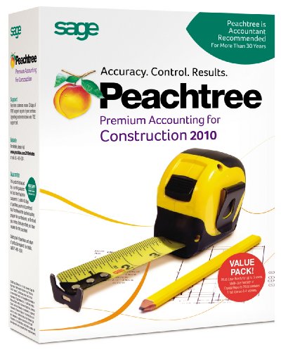 Peachtree Premium Accounting for Construction 2010 Multi-user