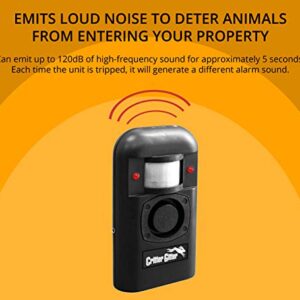 Amtek Critter Gitter - Animal Repeller with Alarm and Flashing Device