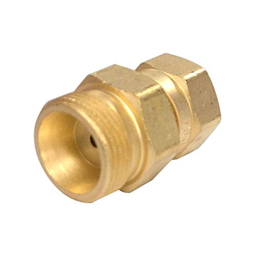 Western Enterprises 314 Brass Cylinder Adaptors, from CGA-200 "MC" Acetylene to CGA-520 "B" Tank