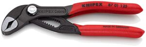 knipex 87 01 125 water pump pliers "cobra" 4,92"