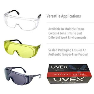 Honeywell Uvex Ultra-Spec 2000 Visitor Specs Safety Glasses with Clear Uvextreme Anti-Fog Lens (S0250X)